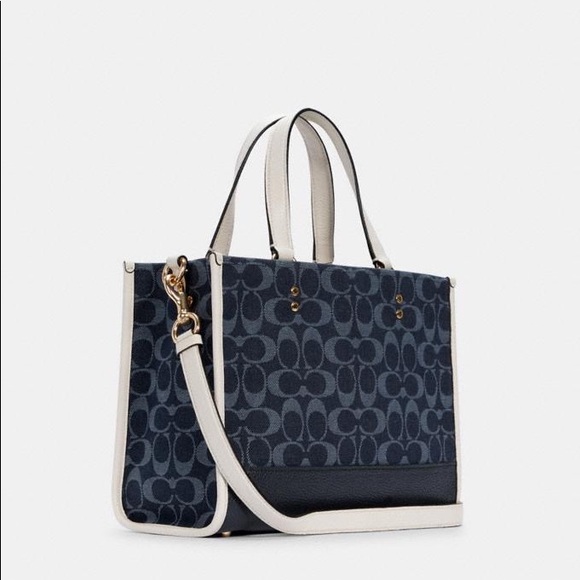 Coach | Bags | Coach Dempsey Carryall In Signature Jacquard With Patch ...